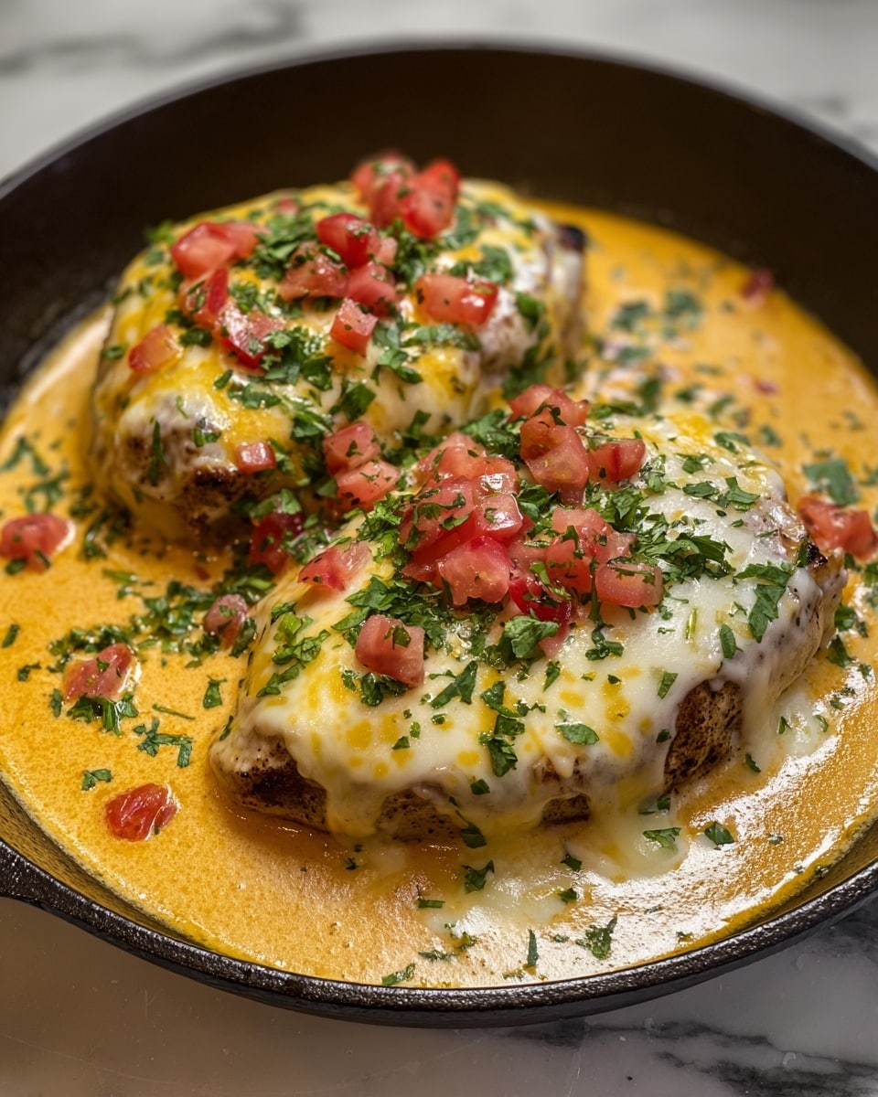Mexican Chicken with Cheese Sauce Recipe – FoodieCara